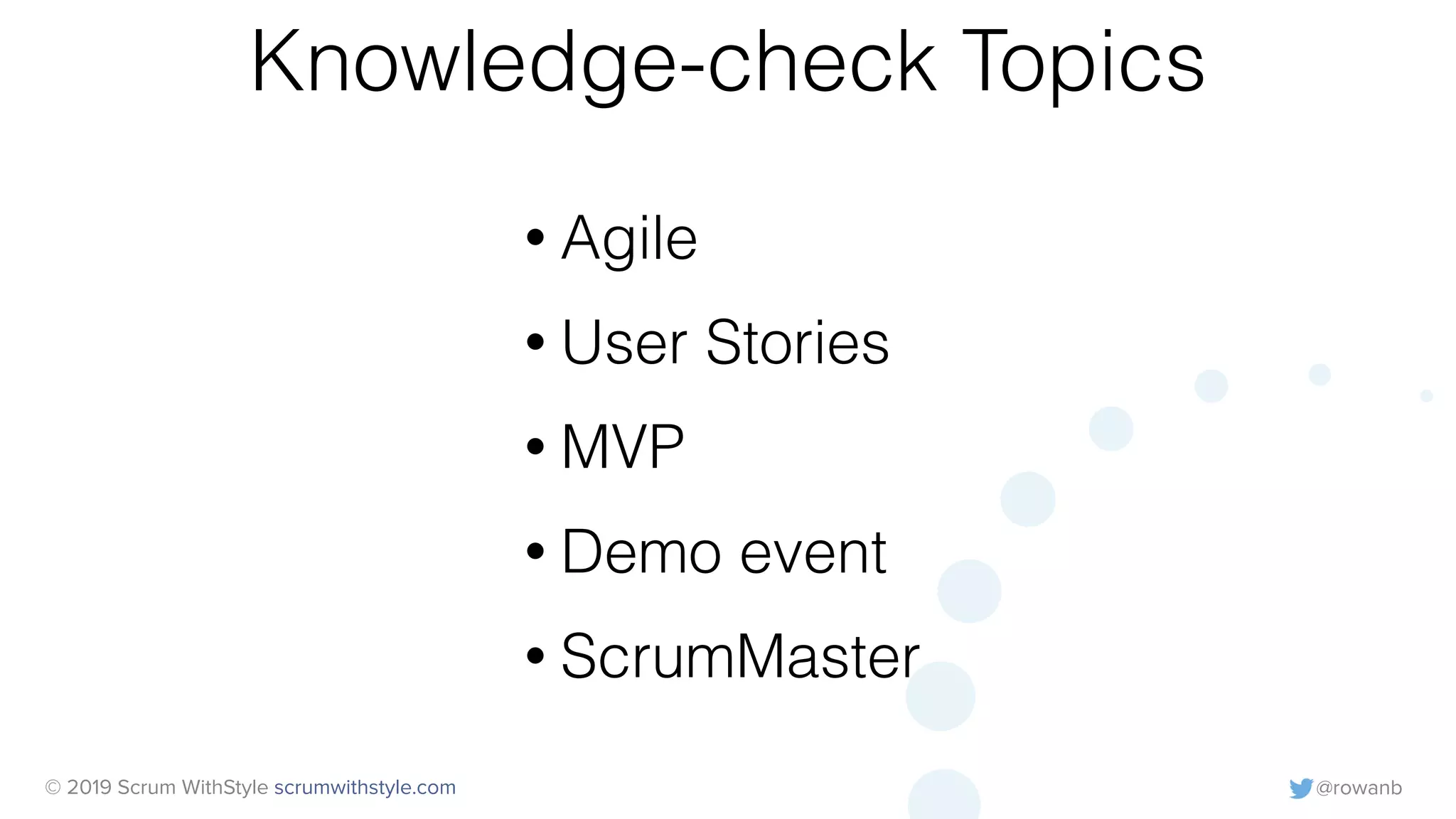Agile knowledge check-up: Busting myths on core Agile concepts | PPT