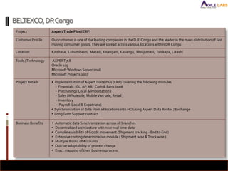 Agile labs - makers of Axpert™ | PPTX | Computer Software and Applications | Computing