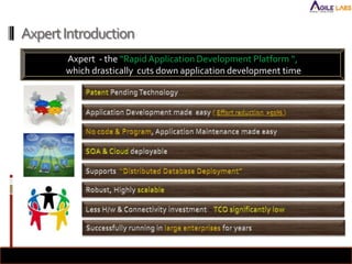 Agile labs - makers of Axpert™ | PPTX | Computer Software and Applications | Computing