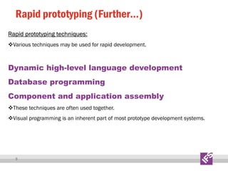 Agile Languages for Rapid Prototyping | PPT