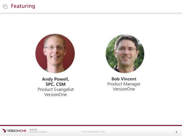 AgileLIVE™ Webinar Series "Agile Success = Team Success: Tuning the Agile Team Engine - Part 2 ...
