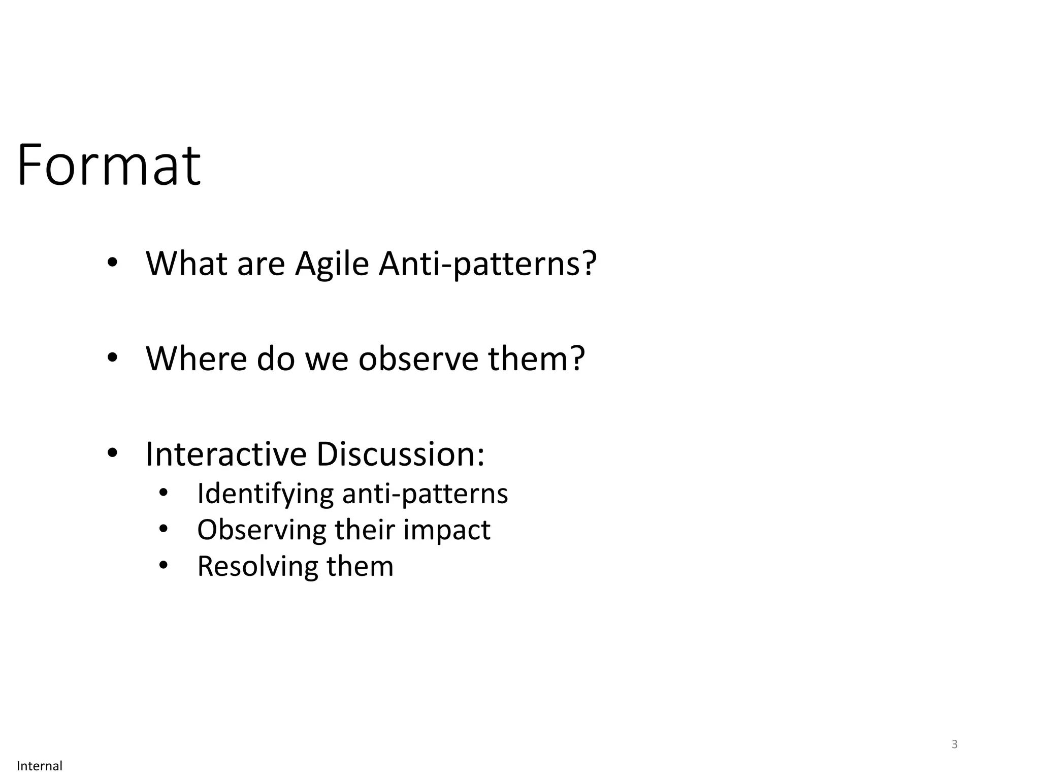 Agile Anti-patterns - Sean Gilligan and Angie Mathieu - Agile Maine Day ...