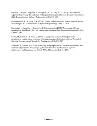 Agile maintenance | PDF