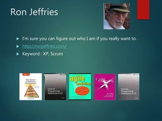 Agile manifesto 17 authors - who made it? what do they do? | PPTX