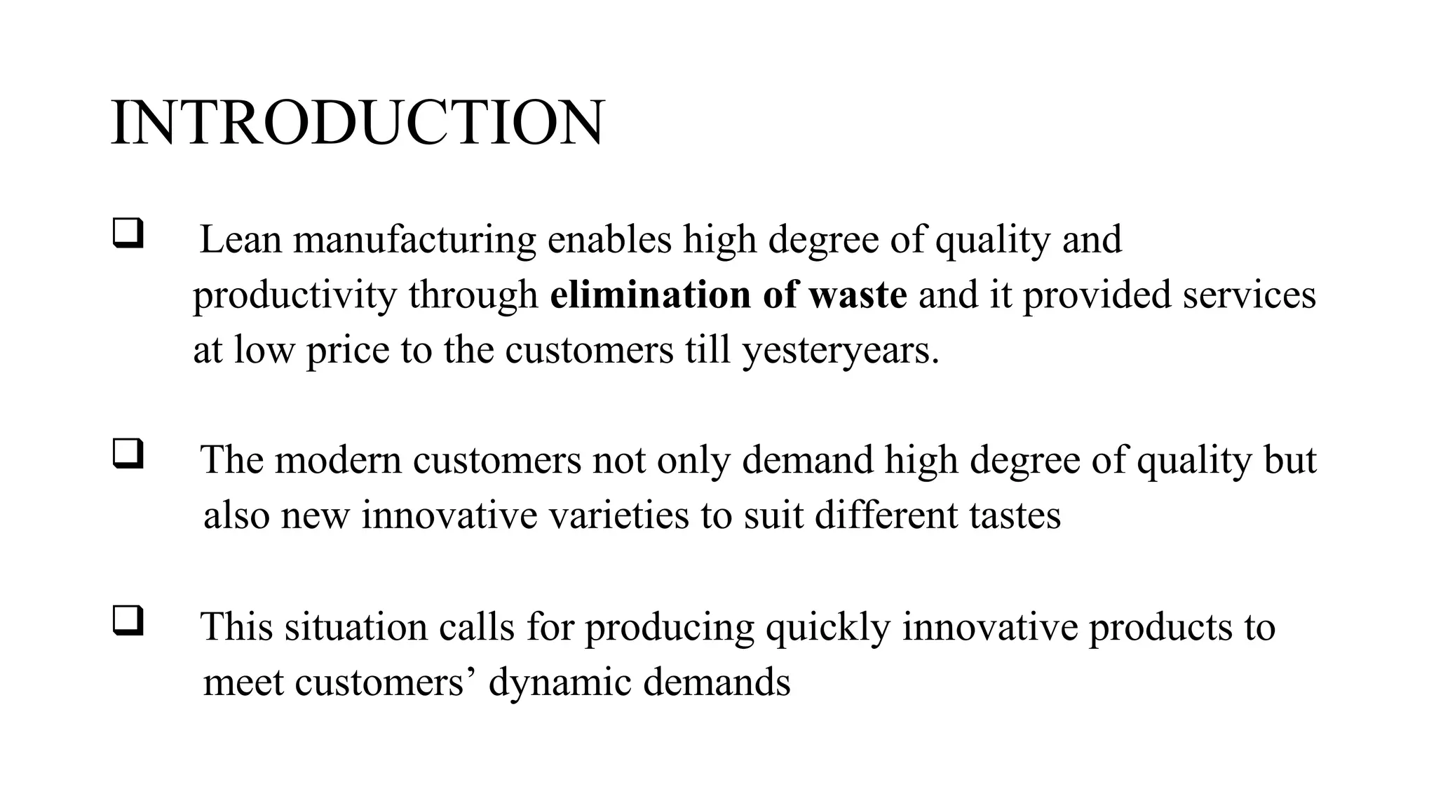 Agile Manufacturing Information System Ppt