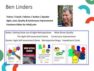 Agile Lean ME 2019 - Workshop Problem? What Problem? - Ben Linders | PPT