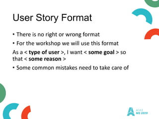 User Stories building blocks of products by Wajih Aslam | PPT