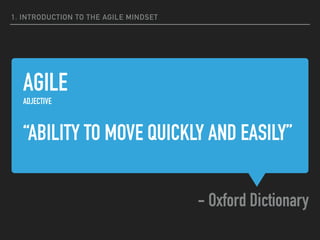 AgileME meetup Introduction to the agile mindset | PDF