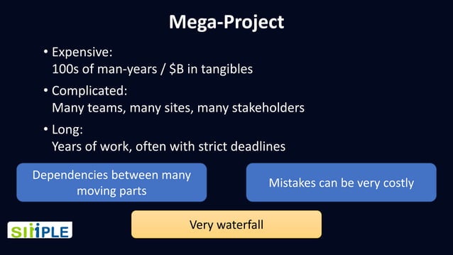 Mega-Projects and Agile: How to practically do it | PPT