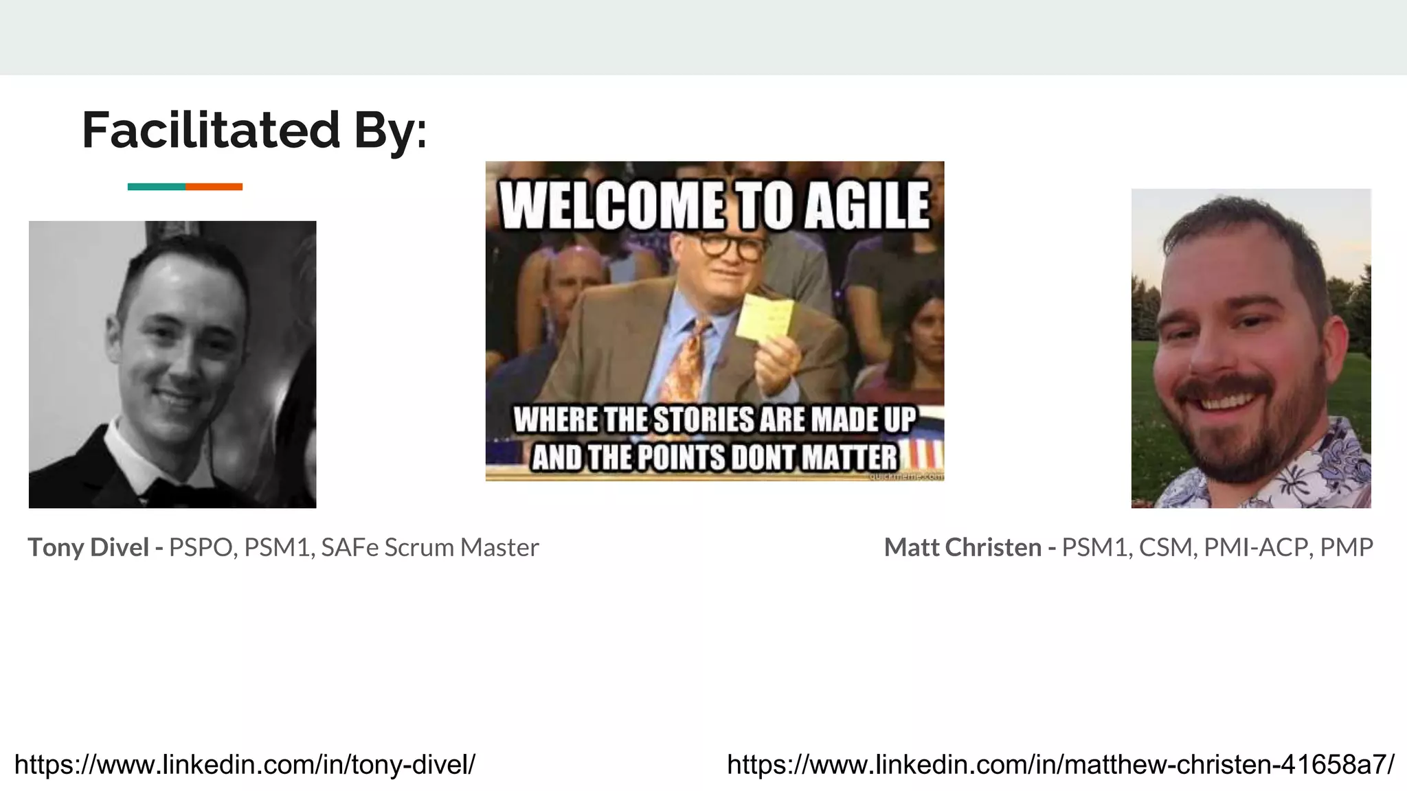 Agile memes and dreams 2.0 | PPT