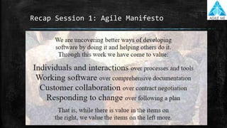 Agile me session 4: Scrum | PPTX