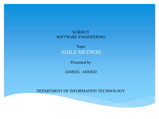 Agile method | PPT