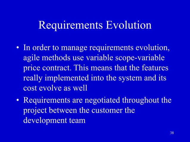 Agile Method requirement engineering.ppt | Computing | Technology & Computing