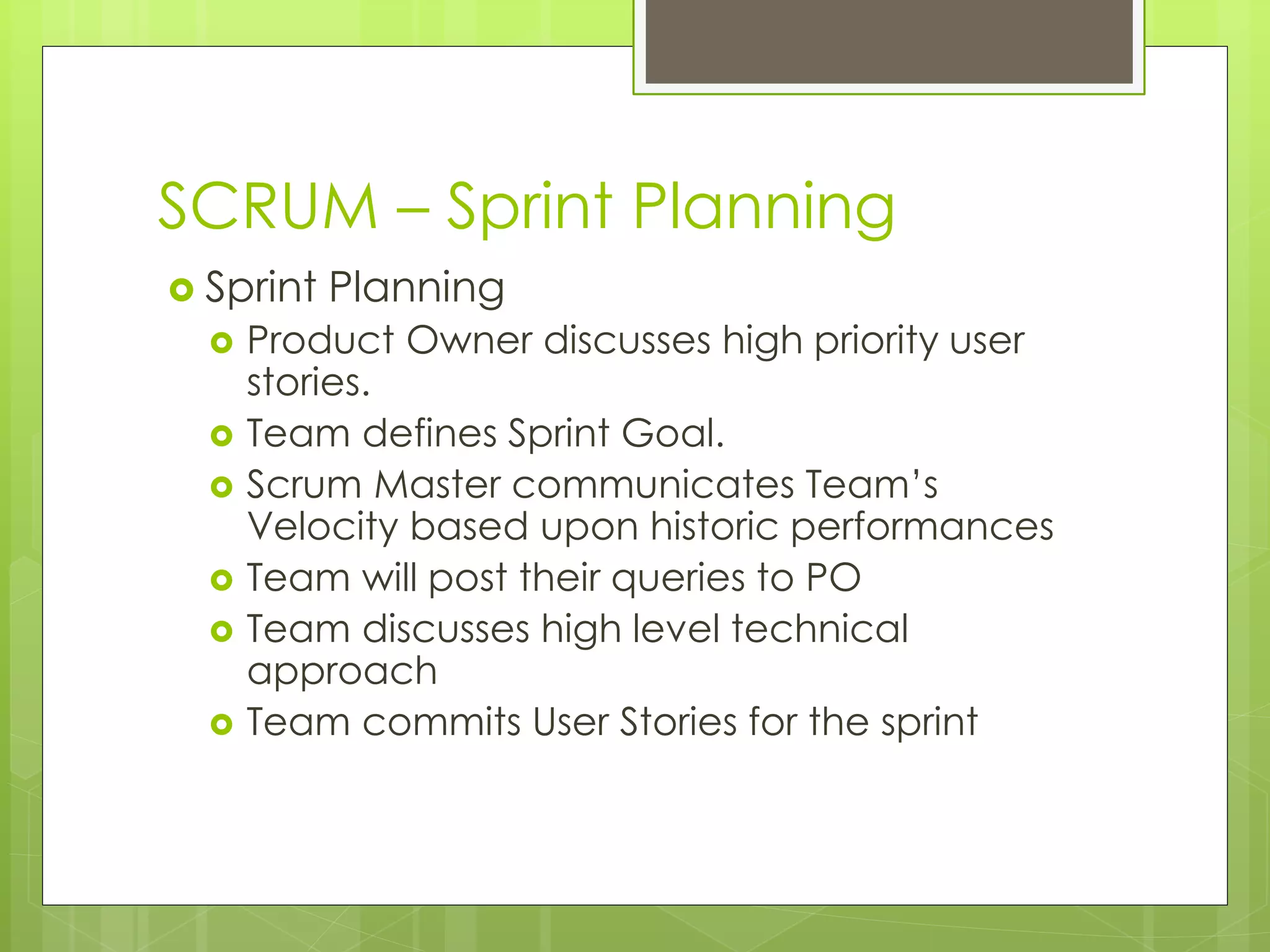 Agile Methodologies - Project Management with SCRUM | PPTX
