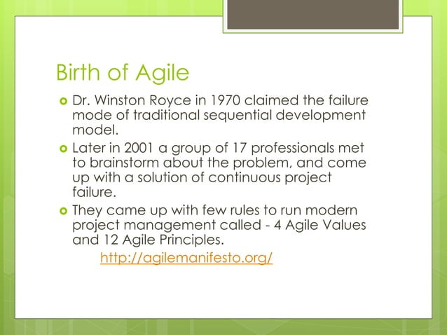 Agile Methodologies - Project Management with SCRUM | PPTX