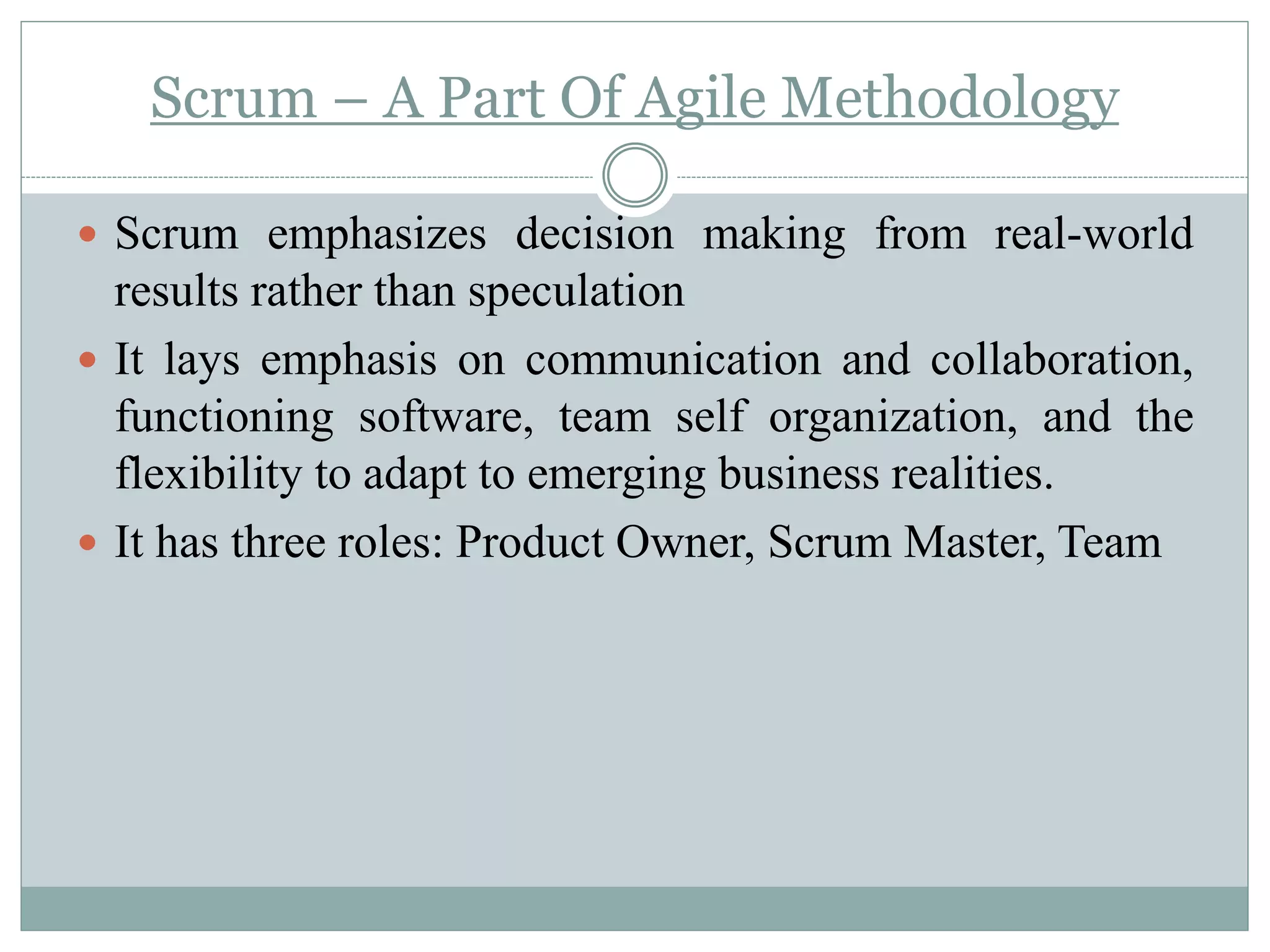 Agile methodology | PPT