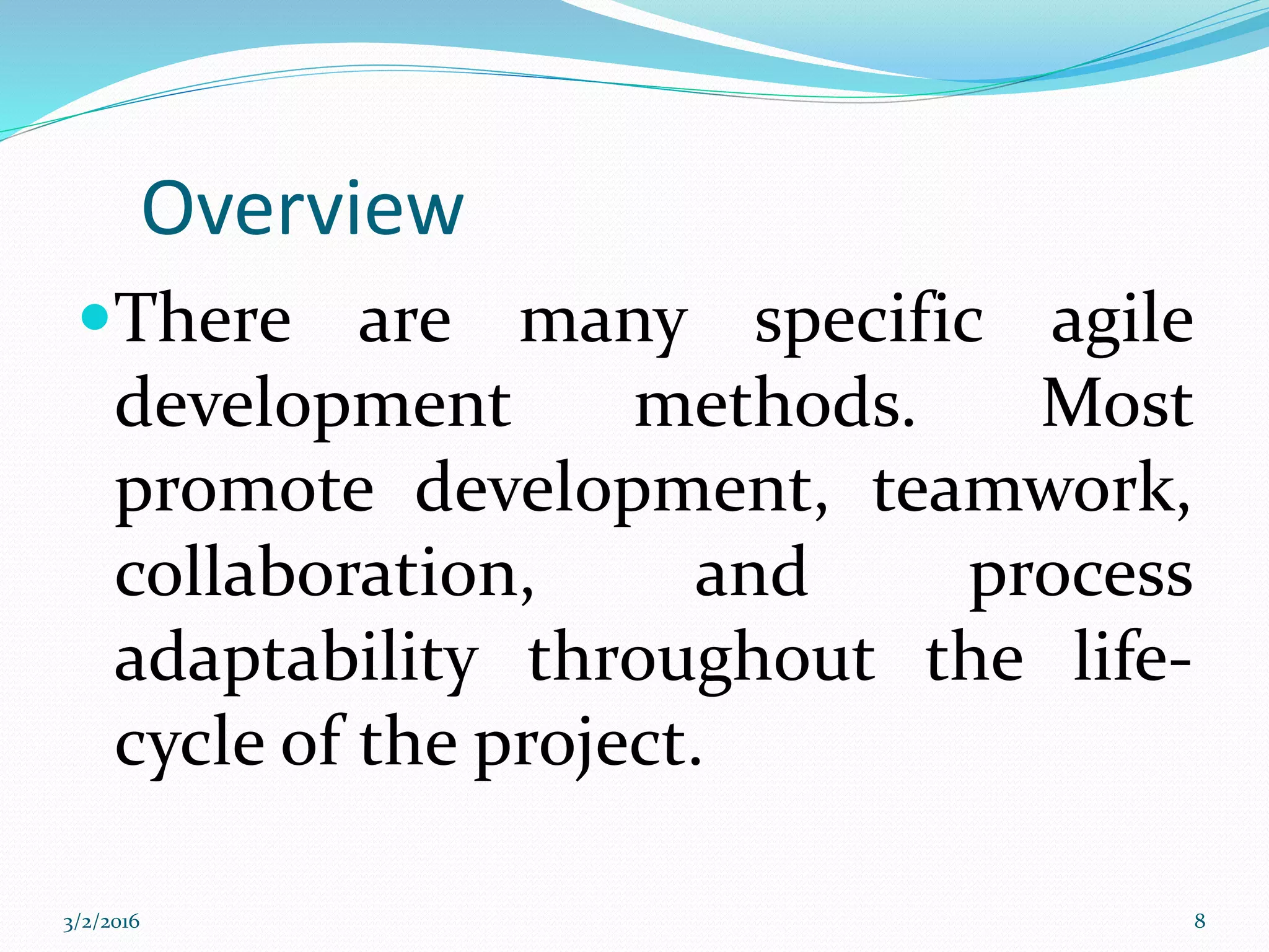 Agile Methodology PPT | PPTX