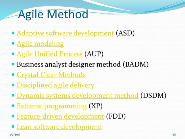 Agile Methodology PPT | PPTX