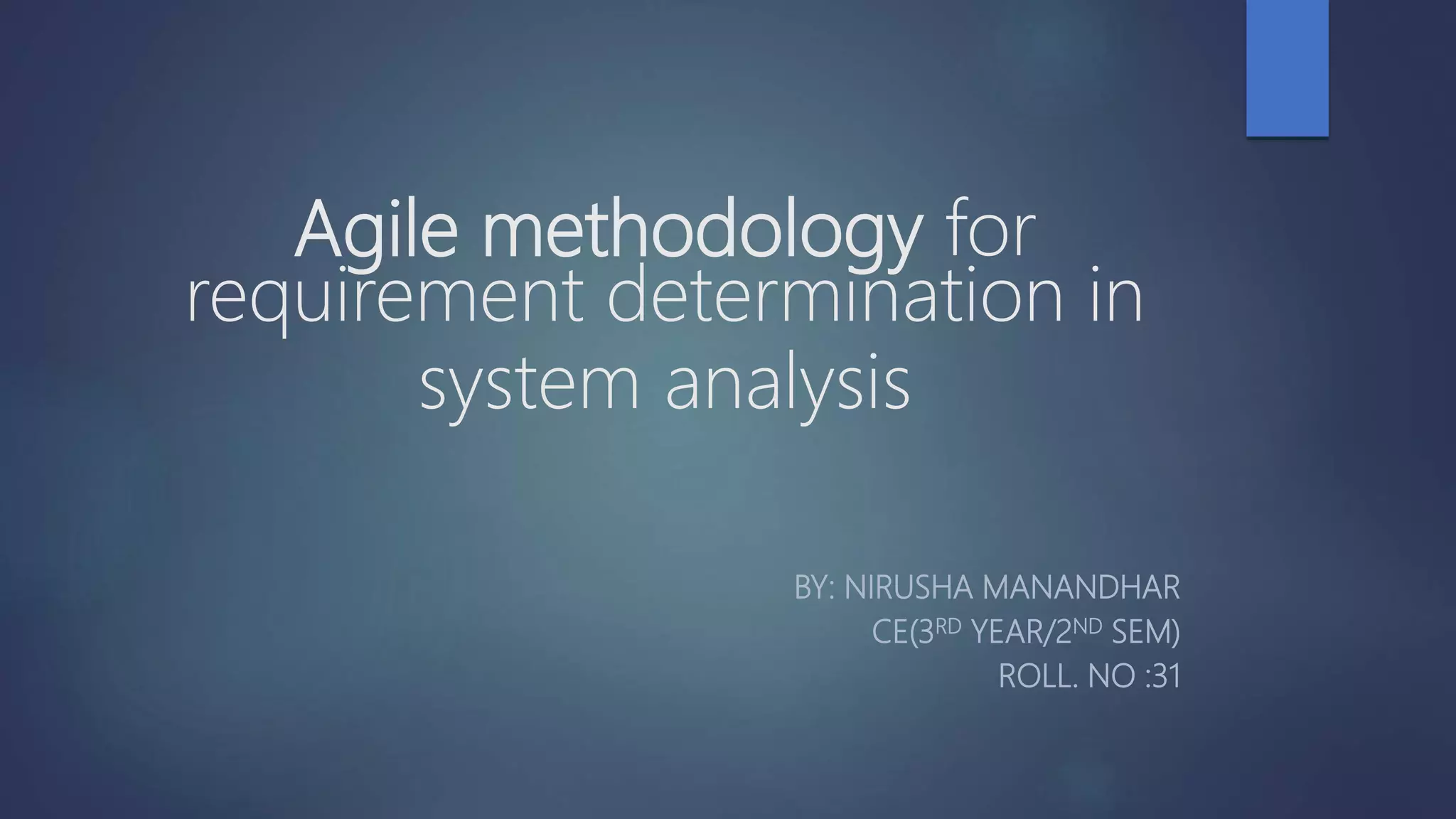 Agile methodology | PPT