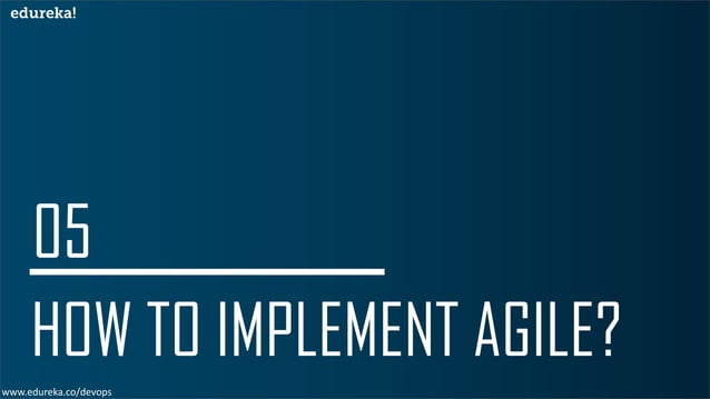 What is Agile Methodology | Edureka | PDF