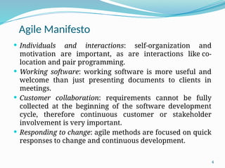 AGILE METHODOLOGY for object oriented software engineering | PPTX