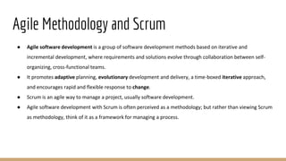 Agile Methodology (scrum) | PPT