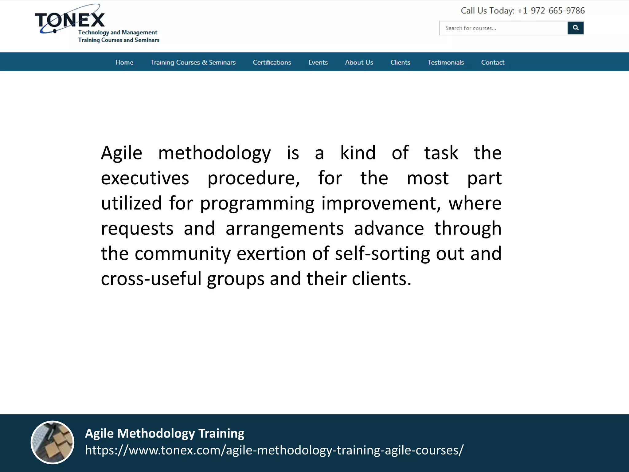 Agile Methodology Training, Agile Courses | PPT