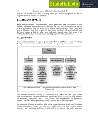 Agile Methods And Quality A Survey | PDF