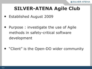Agile methods and safety critical software - Peter Gardner | PPT
