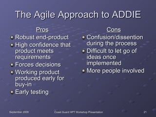 Agile Methods For Applying Addie To Game Development Final Presentation ...