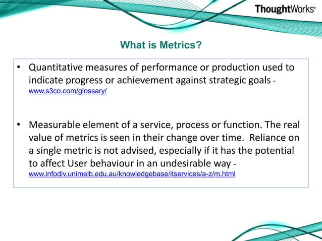 Agile Workshop: Agile Metrics | PPT