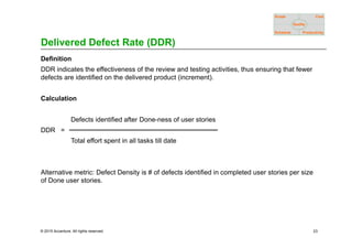 Agile metrics what is... riga-version | PDF