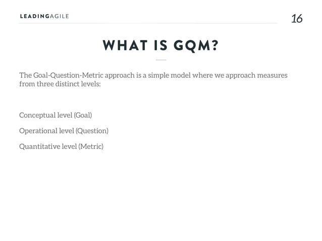 Enterprise Agile Metrics A Gqm Approach Pdf Computer Software And Applications Computing