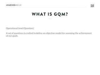 Enterprise Agile Metrics: A GQM Approach | PDF