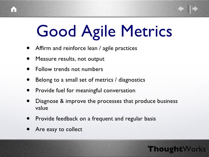 Agile Metrics That Matter