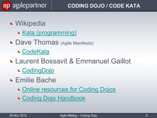 Coding Dojo | PPT