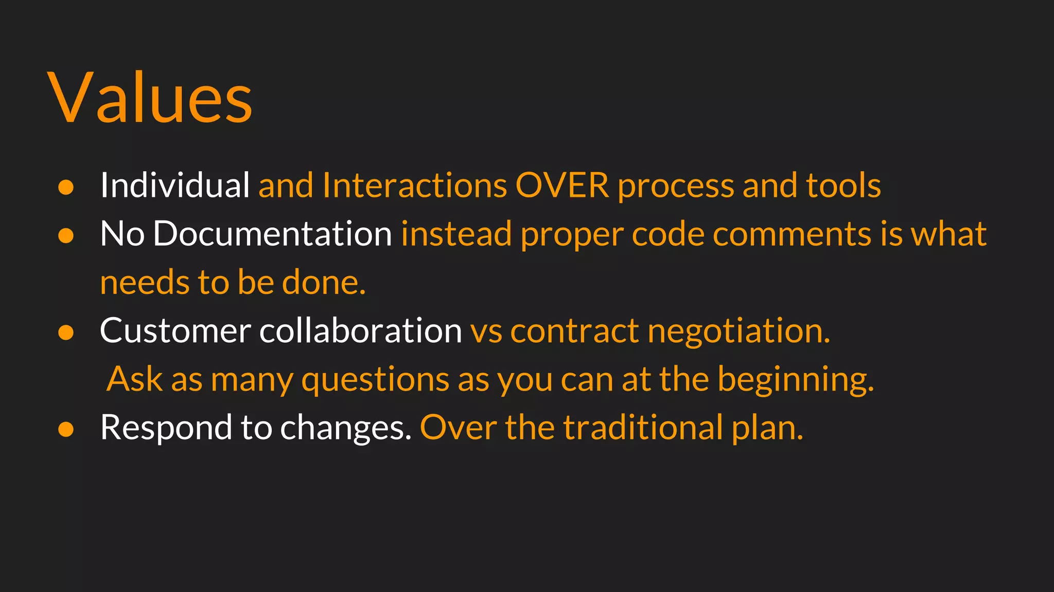 Agile mindset not framework | PPTX