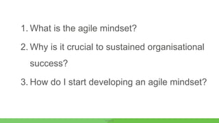 Developing an Agile Mindset | PPTX
