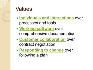 Agile software development | PPT