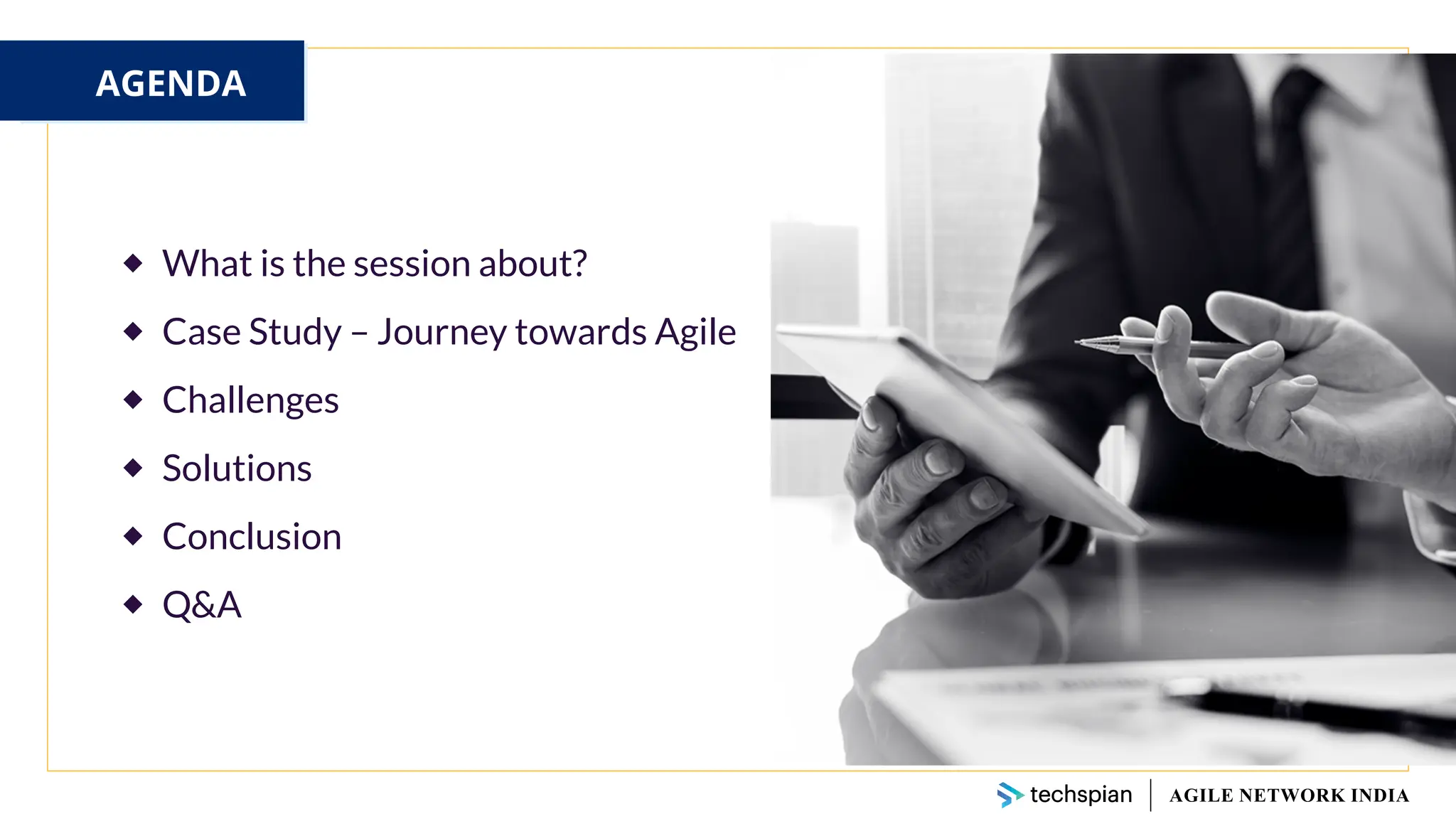 ANIn Pune Aug 2023 |Overcoming challenges in agile implementation by Ganesh Choudhari and Ashish ...