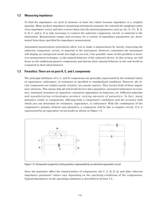 Agilent impedance measurements handbook | PDF