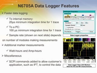 DC Power Analyzer, Modular, 600W and Four Slots: N6705A | PPT