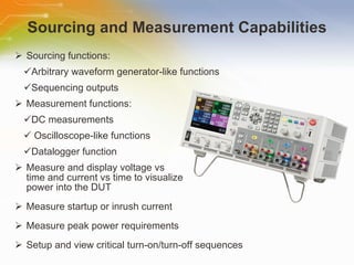 DC Power Analyzer, Modular, 600W and Four Slots: N6705A | PPT