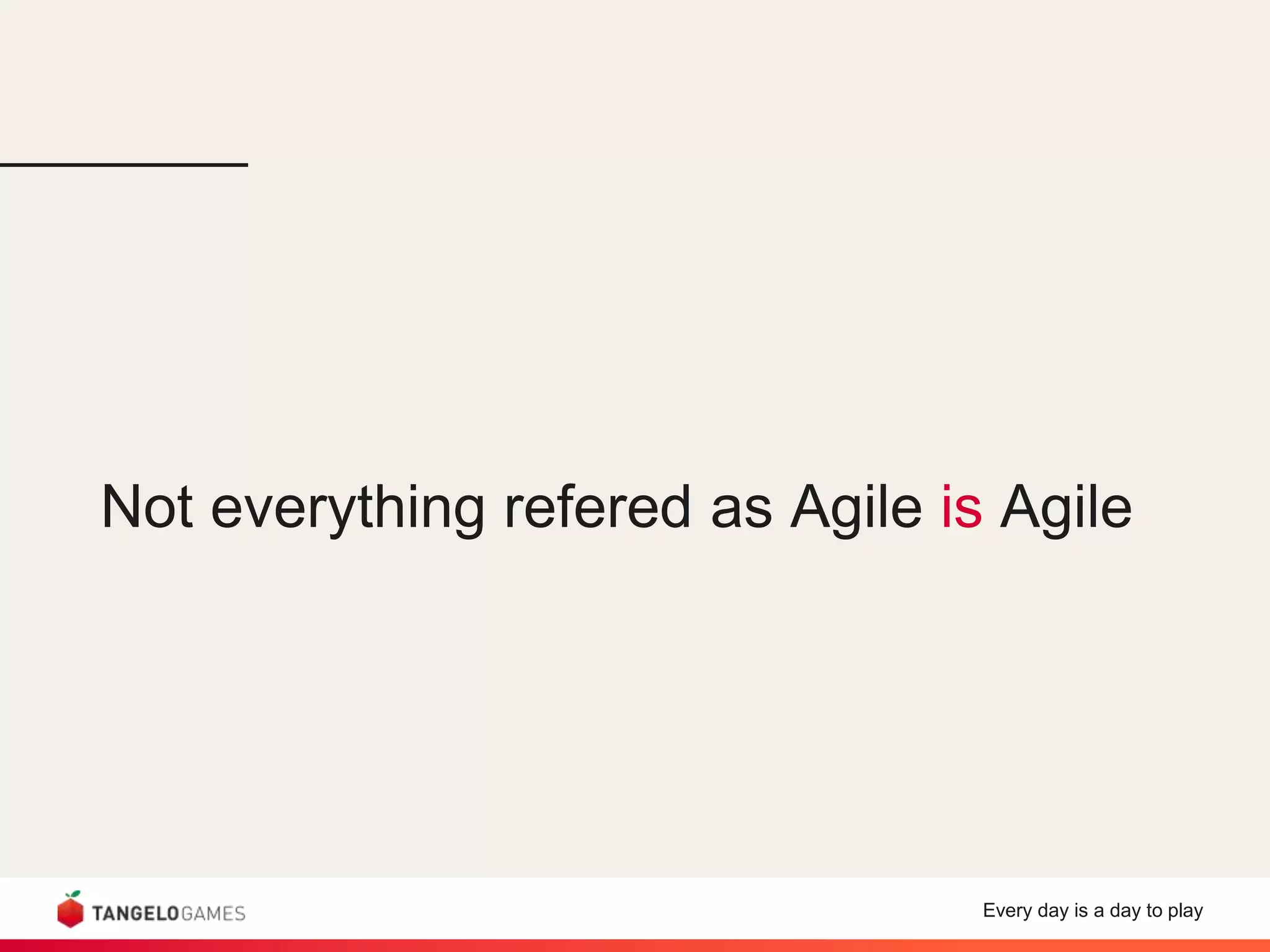 The agile way (Agile foundations) | PPTX | Technology & Computing