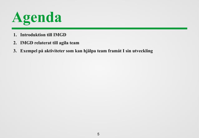 Agile och gruppdynamik | PPTX