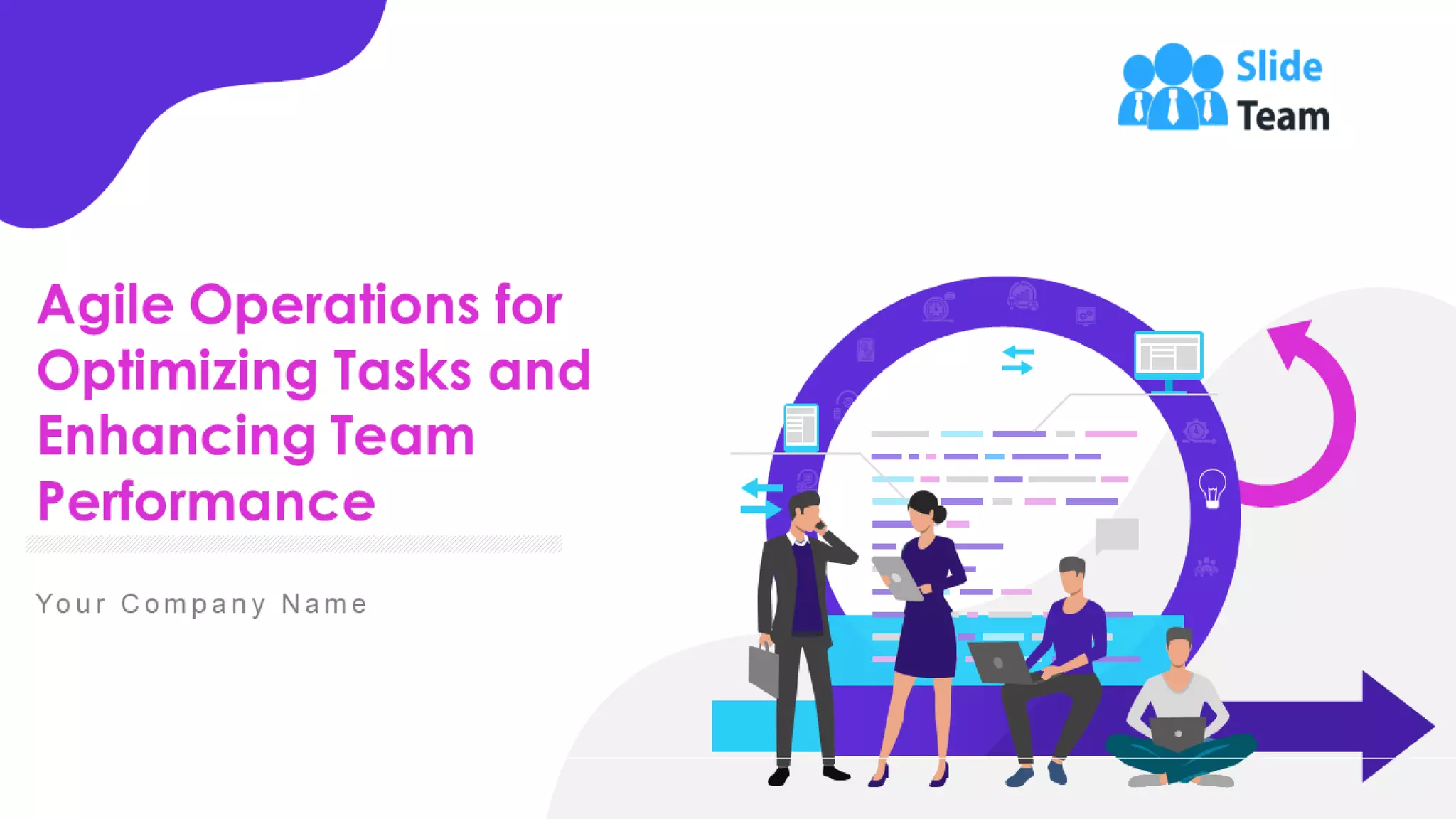 Agile Operations For Optimizing Tasks And Enhancing Team Performance Powerpoint Presentation ...