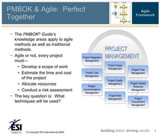 Agile Or Pmbok 11 Jun09 | PDF