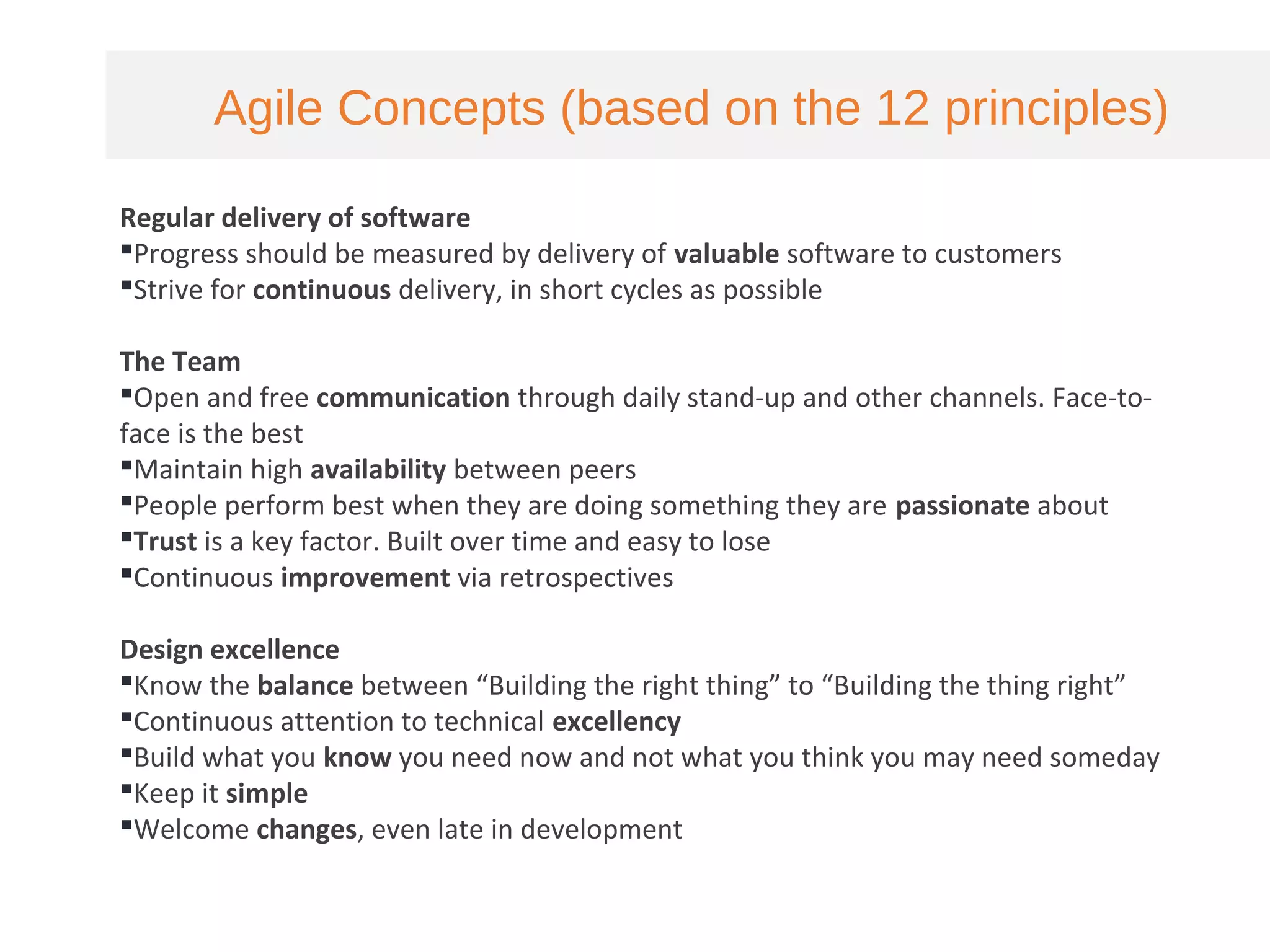 Agile overview | PPT