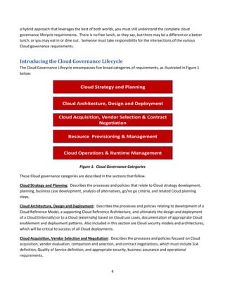 AgilePath WhitePaper Cloud Gov Lifecycle | PDF