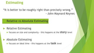 Agile Planning and Estimation | PPTX
